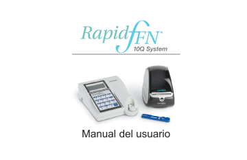 Hologic Rapid fFN 10Q Manual de usuario | Manualzz