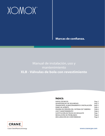 XOMOX XLB 25 Manual de usuario | Manualzz