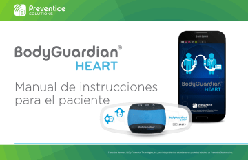 Preventice Solutions BodyGuardian Heart Manual de usuario | Manualzz
