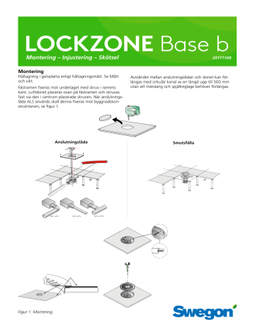 Swegon LOCKZONE Bb Bruksanvisningar | Manualzz