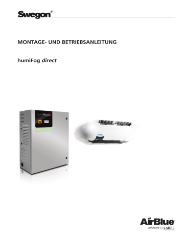 Swegon humiFog direct MBA humiFog direct Bedienungsanleitung | Manualzz