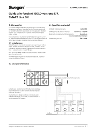 Swegon GOLD RX - User manual, Operation And Maintenance Instructions ...