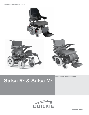 Quickie Zippie Salsa M2 Manual de usuario | Manualzz