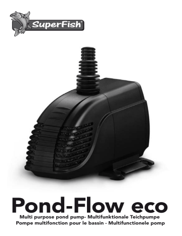 SuperFish Pond-Flow eco 3000 Manual | Manualzz