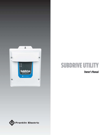 Franklin Electric SubDrive Utility Manual De Instrucciones | Manualzz