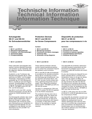 Bitzer SE-C2 Technical Information | Manualzz