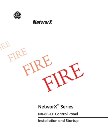 NetworX NX-8E-CF Installation And Startup | Manualzz