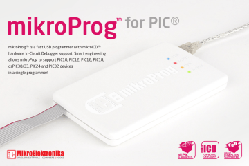 mikroElektronika mikroProg for PIC Manual | Manualzz