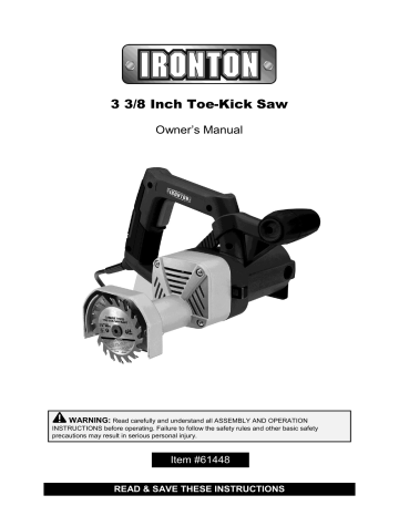 Ironton 61448 Owner's Manual | Manualzz