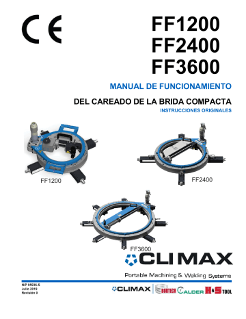 Climax FF1200 Instrucciones de operación | Manualzz