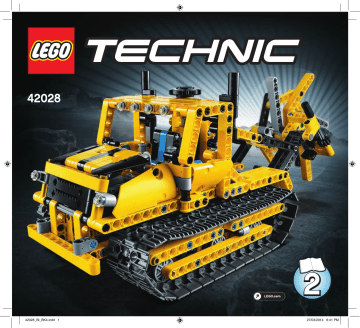 Lego Bulldozer - 42028 Construction Set instruction manual | Manualzz
