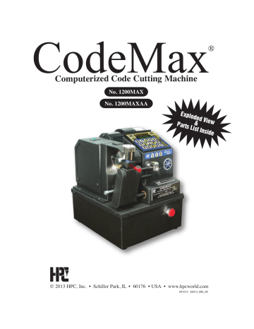 HPC CodeMax Manual | Manualzz