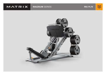 Matrix MG-PL70 Magnum 45-Degree Leg Press Owner's Guide | Manualzz