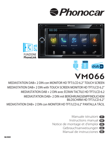 Phonocar vm 066 Instruction Manual | Manualzz