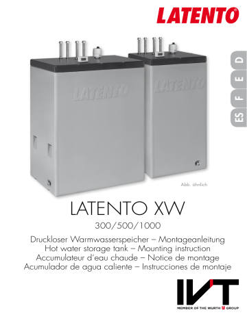 IVT LATENTO XW 300, LATENTO XW 500 Instrucciones De Montaje | Manualzz