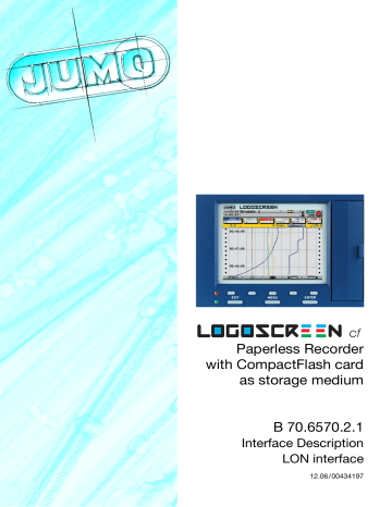 JUMO LOGOSCREEN cf Interface Description | Manualzz