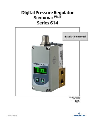 ASCO Series 614 Sentronic PLUS Installation Manual | Manualzz