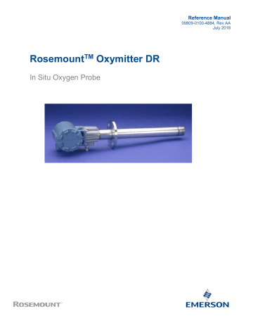 Rosemount Oxymitter 4000 O2 Transmitter Owner's Manual | Manualzz