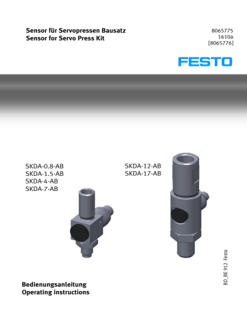 Festo SKDA-4-AB, SKDA-7-AB Operating Instructions Manual | Manualzz