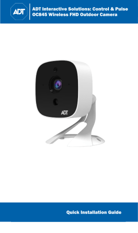 ADT OC845 Quick Installation Manual | Manualzz