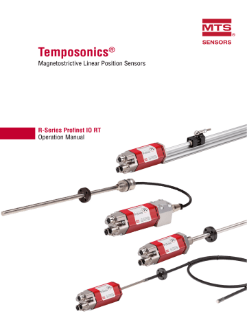MTS Systems Temposonics RF Operation Manual | Manualzz