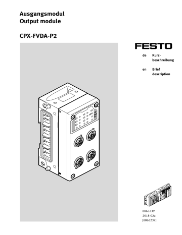 Festo CPX-FVDA-P2 Brief Description | Manualzz