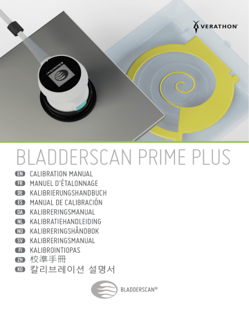 Verathon BLADDERSCAN PRIME PLUS Calibration Manual | Manualzz