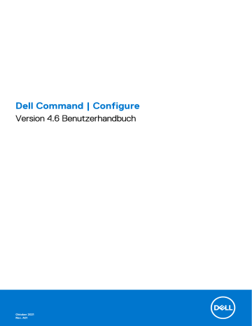 Dell Configure Command Benutzerhandbuch | Manualzz