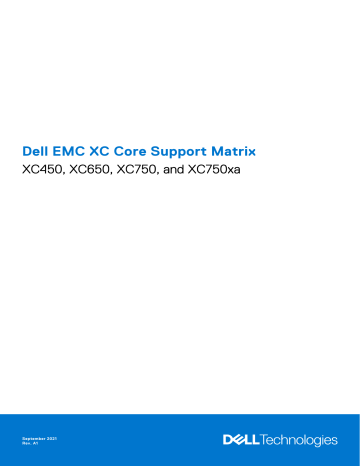 Dell EMC XC Core XC750xa Owner's Manual | Manualzz