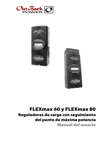 OutBack Power FLEXMAX 80 Manual de usuario | Manualzz