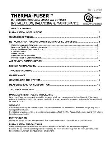 acutherm THERMA-FUSER EL Manual | Manualzz