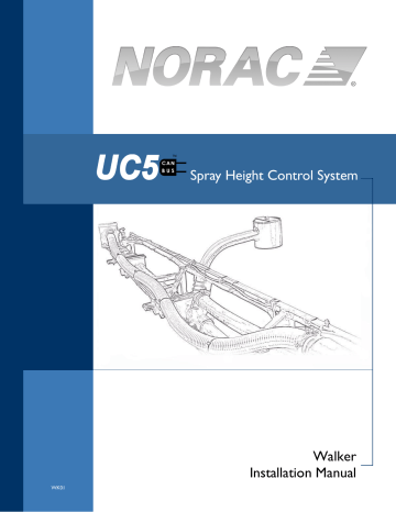 Norac UC5-BC-WK01 Installation Manual | Manualzz