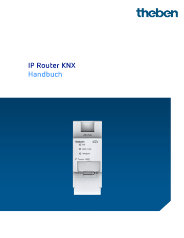 Theben IP Router KNX Hand Book | Manualzz