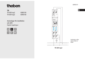 THEBEN TR 608 top2 Bruksanvisningar | Manualzz