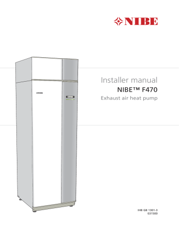 Nibe F470 Installer Manual | Manualzz