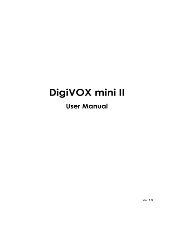 MSI DIGIVOX mini II Owner's Manual | Manualzz