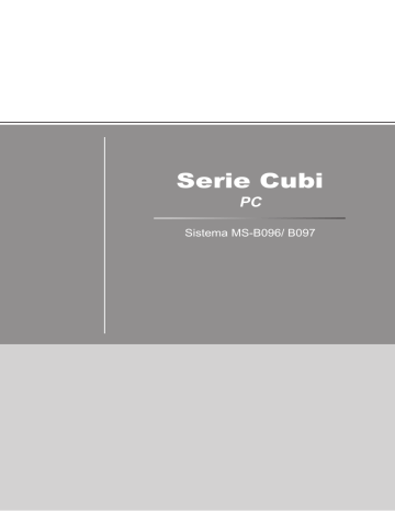 MSI MS-B096 Cubi Manuale del proprietario | Manualzz