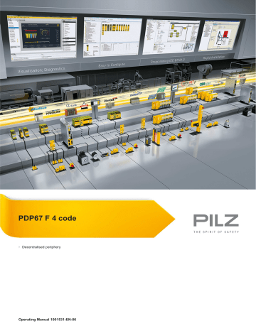 Pilz PDP67 F 4 code Operating Manual | Manualzz