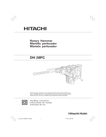 Hitachi DH 28PC Instrucciones De Manejo | Manualzz