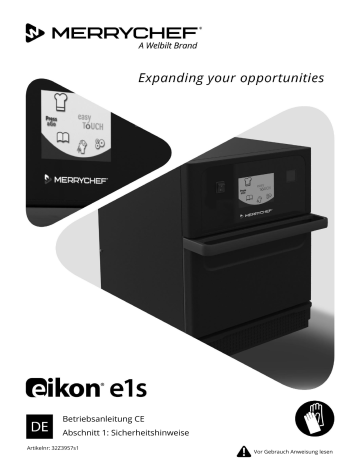 Welbilt MERRYCHEF eikon e1s Betriebsanleitung | Manualzz