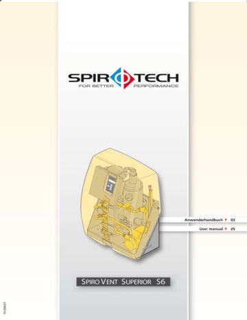 Spirotech SpiroVent Superior S6A User Manual | Manualzz