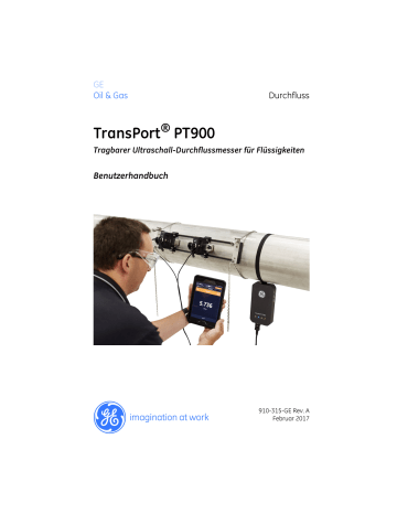 GE Measurement TransPort PT900 Benutzerhandbuch | Manualzz