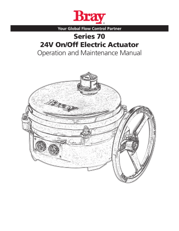 Bray Series 70 Operation And Maintenance Manual | Manualzz