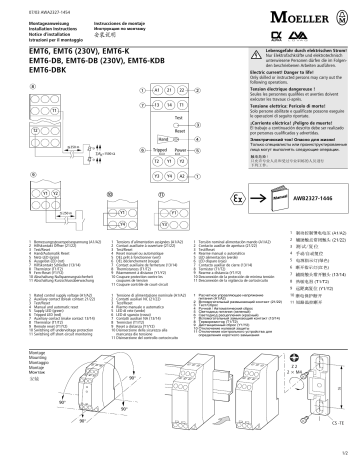 Moeller EMT6 Installation Instructions | Manualzz