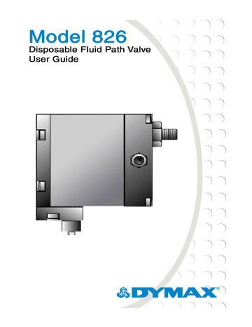 dymax 826 User Manual | Manualzz