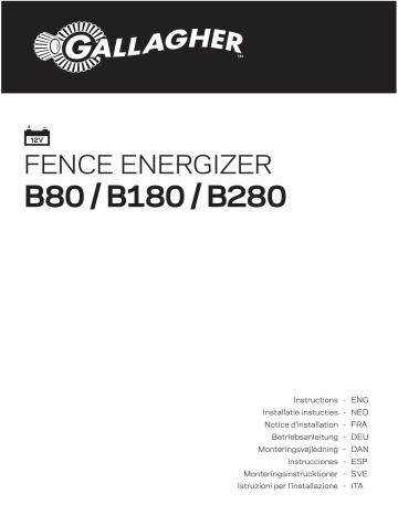 Gallagher B180 Instructions Manual | Manualzz