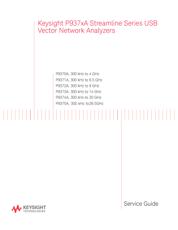 Keysight P9371A, P9374A, P9375A Service Manual | Manualzz