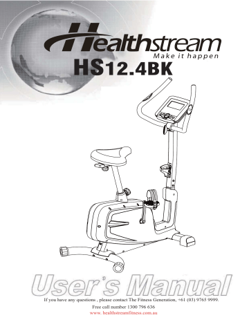 Healthstream HS12.4BK User Manual | Manualzz