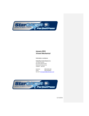PERFECTPASS StarGazer Manual | Manualzz
