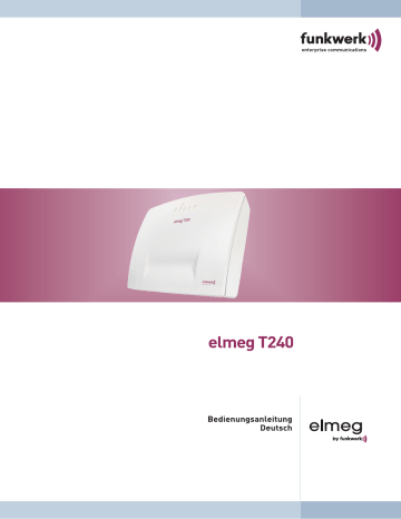 Funkwerk elmeg T240 Bedienungsanleitung | Manualzz